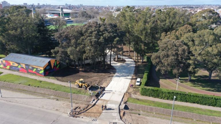 VIDEO: Así avanza la obra vial en el acceso al Parque de los Deportes ...