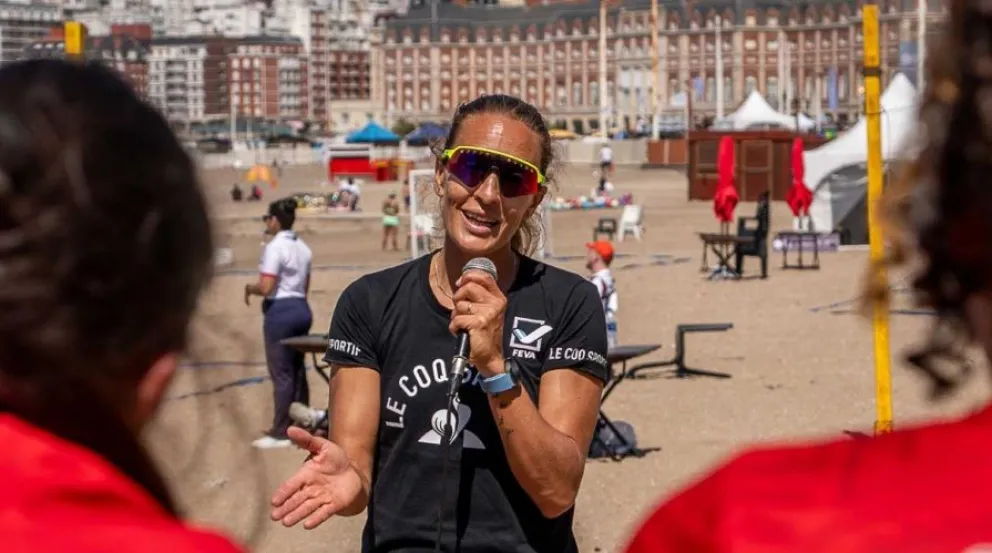 Ana Gallay brilló en los Juegos Evita y habló del futuro del beach ...