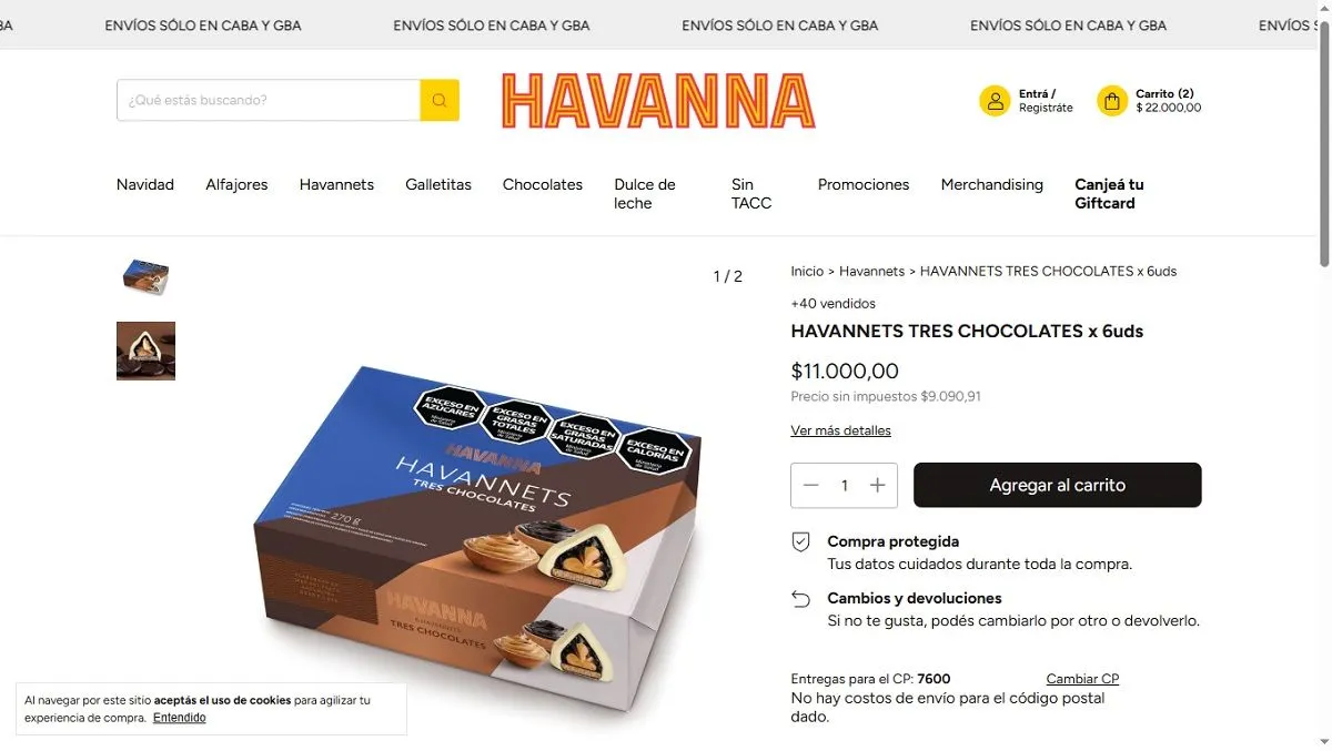 Ya están disponibles para la compra los nuevos Havannets Tres ...